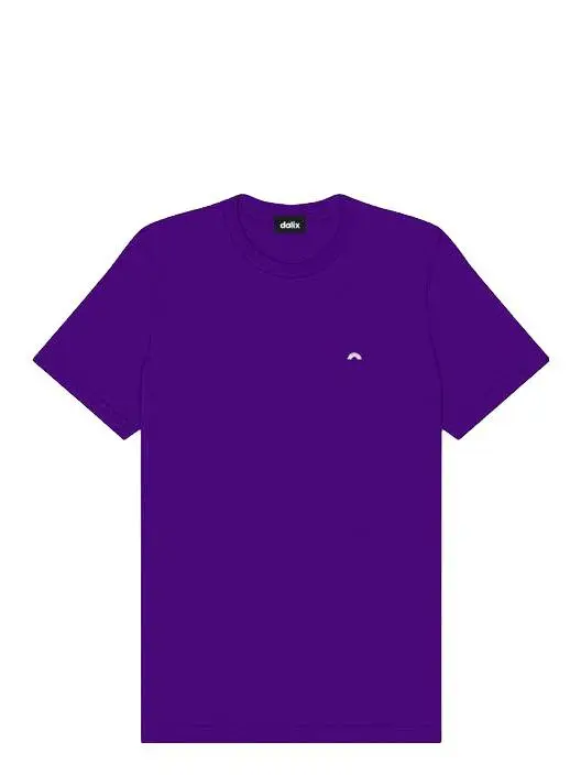 DALIX Lil Rainbow Lightweight Jersey Tee - Purple
