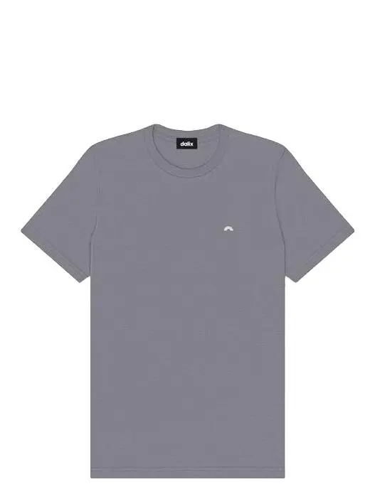 DALIX Lil Rainbow Lightweight Jersey Tee - Storm Gray