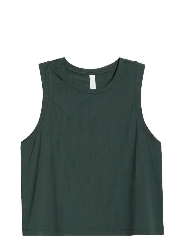 Zella Recess X Smash Hit Mesh Tank - Green Timber