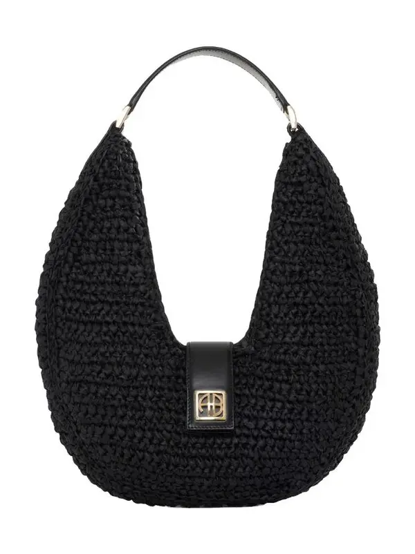 ANINE BING Lou Shoulder Bag - Black