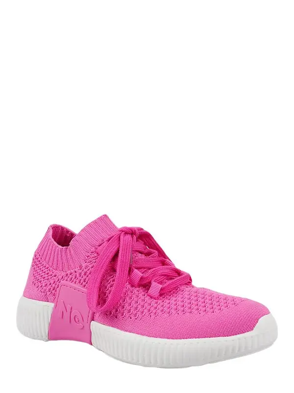 NATIONAL COMFORT Ainslee Knit Sneakers - Hot Pink Fabric