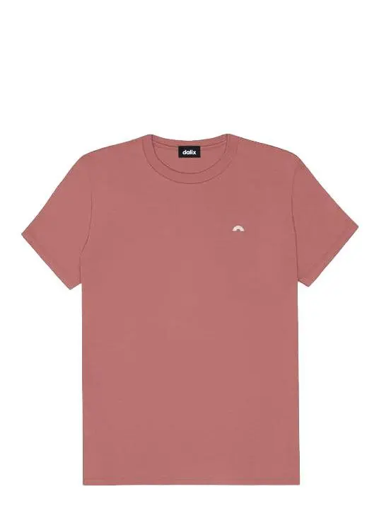DALIX Lightweight Jersey Tee - Mauve