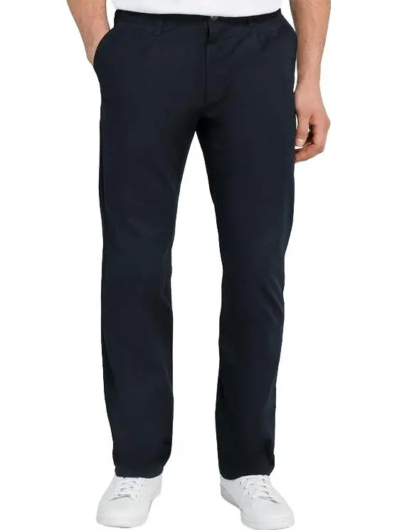 W.R.K Slim Fit Twill Chino Pants - Navy