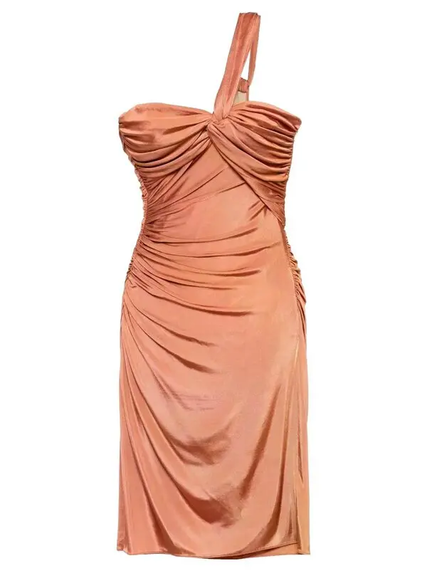 TOM FORD One-shoulder Cocktail Dress - Pink