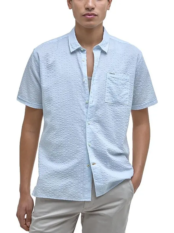 Barbour Treelane Summer Fit Shirt - Bleached Blue