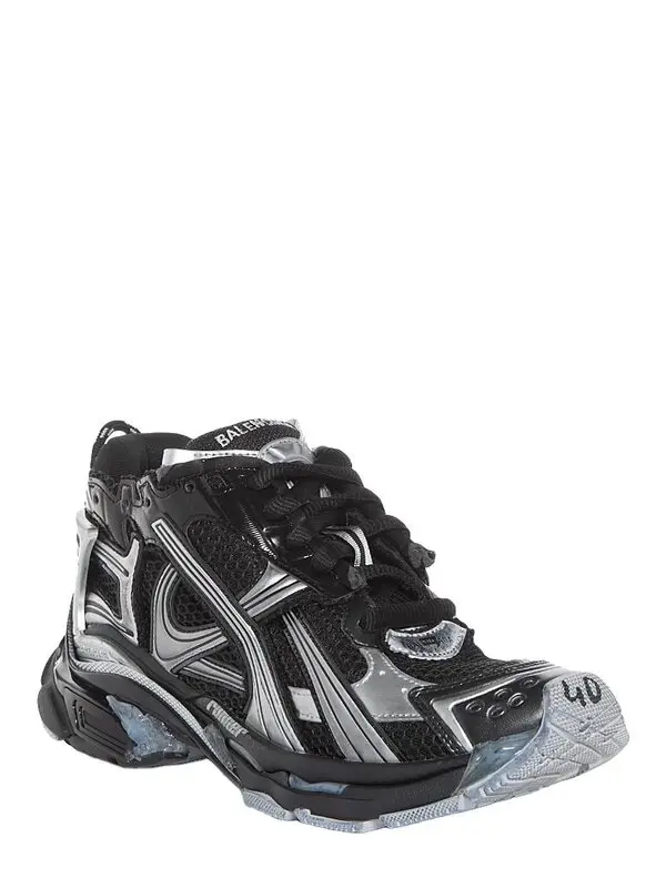 Balenciaga Runner Sneakers - Gris/blanc