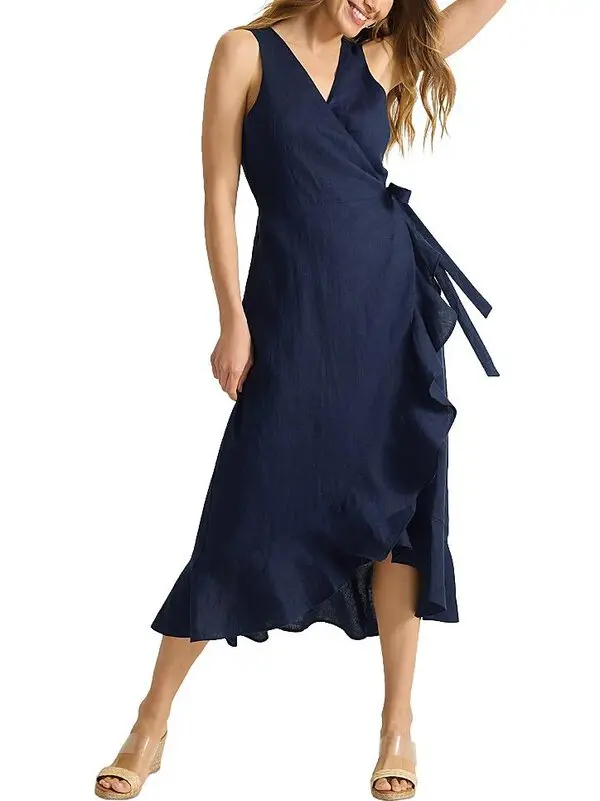 Tommy Bahama Coastalina Wrap Midi Dress - Coastline