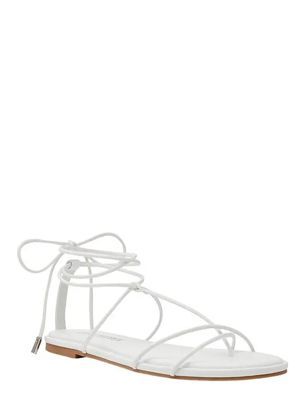 Steve Madden Myrtle Strappy Sandals - White