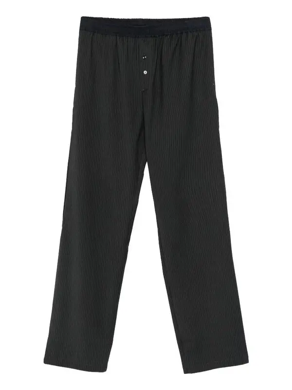 Paloma Wool Pinstriped Trousers - Grey/blue