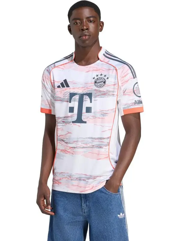 Adidas Fc Bayern 25/26 Away Jersey - White