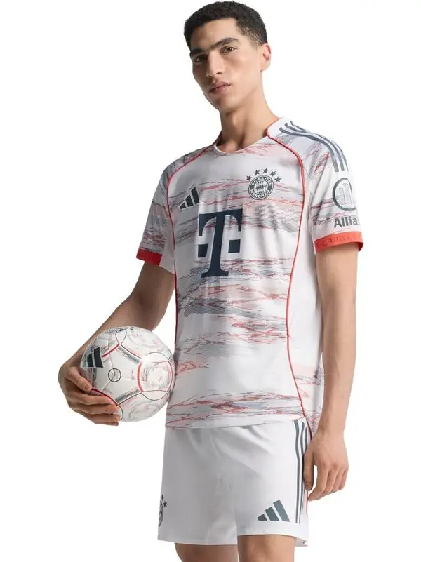 Adidas Fc Bayern 25/26 Away Authentic Jersey - White