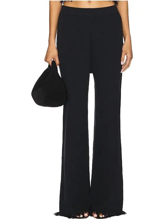 SNDYS. Skyler Knit Pant - Black