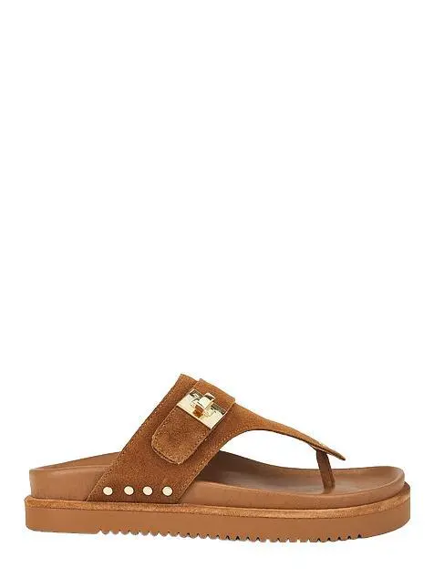 Steve Madden Thona Sandal - Chestnut Suede