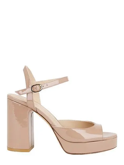 STUART WEITZMAN Dayna Ii Platform Sandal - Fawn