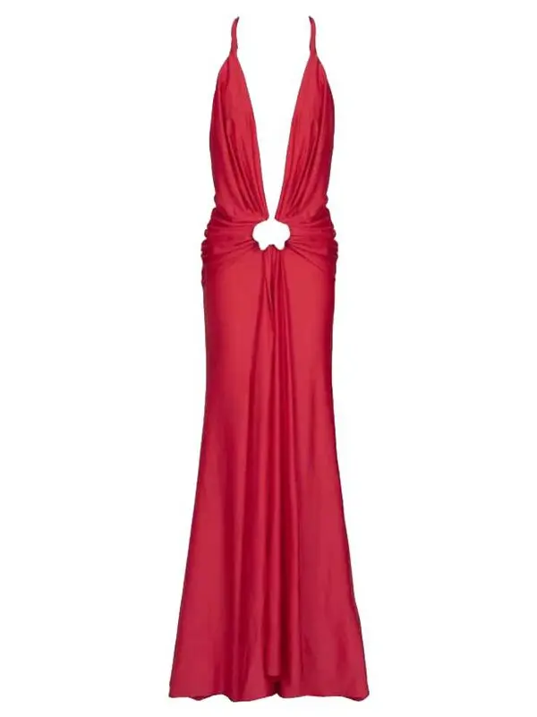 SHANI SHEMER Olesia Maxi Dress - Raspberry