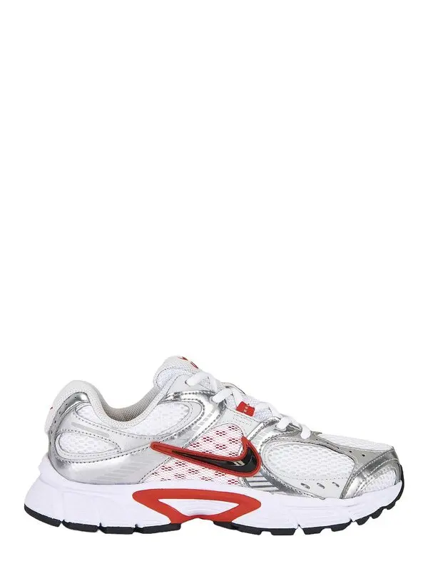 Nike V5 Runner Sneakers - White  Black  Picante Red  & Vast Grey
