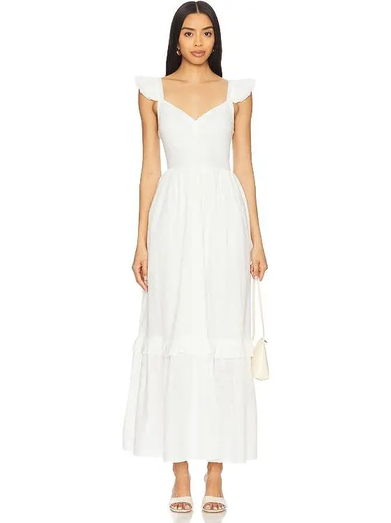 CLEOBELLA Nica Maxi Dress - Ivory