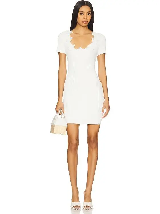 Generation Love Vallea Sweater Dress - White