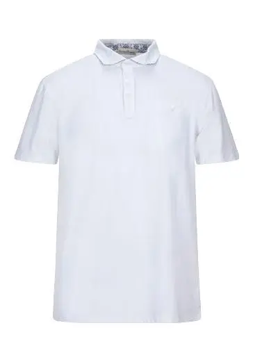 CASHMERE COMPANY Polo Shirt Size Cotton - White