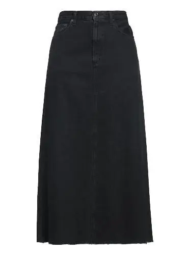 AGOLDE Flared Denim Skirt - Black