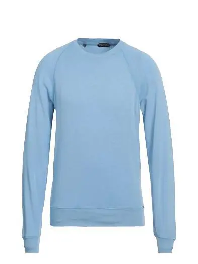 TOM FORD Crewneck Sweatshirt With Logo - Blue