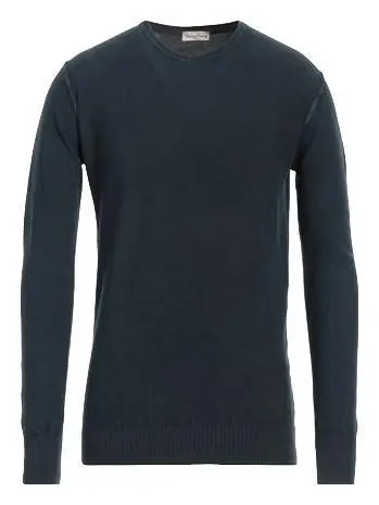 CASHMERE COMPANY Sweater Cotton Silk - Navy