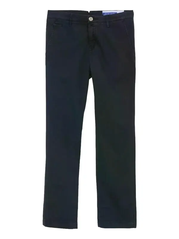 Jacob Cohen Cotton-blend Trousers - Blue