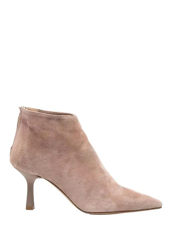 GISEL MOIRE 70mm Elise Boots - Neutrals