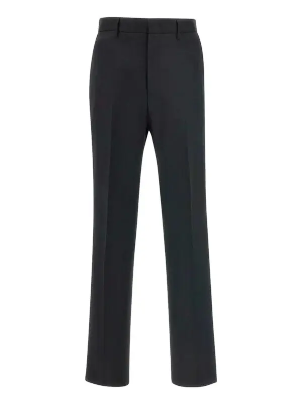 Tagliatore Wool Trousers - Black