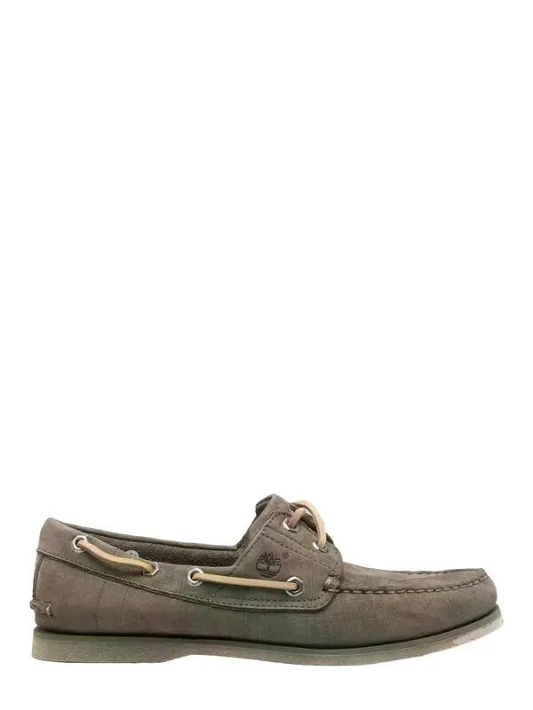Timberland Leather Boat Shoes - Brown
