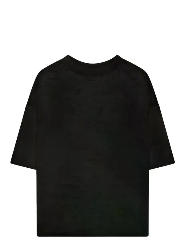 ROBERTO COLLINA Crew Neck T-shirt - Black