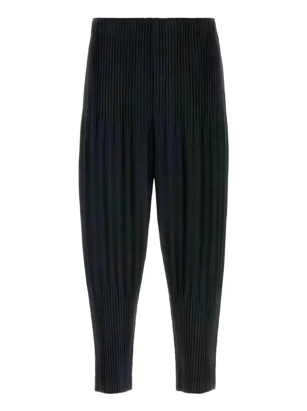 Issey Miyake Pleated Trousers - Blue