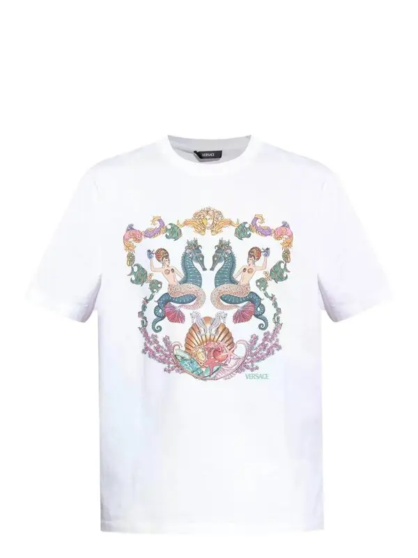Versace Medusa Head-print T-shirt - White