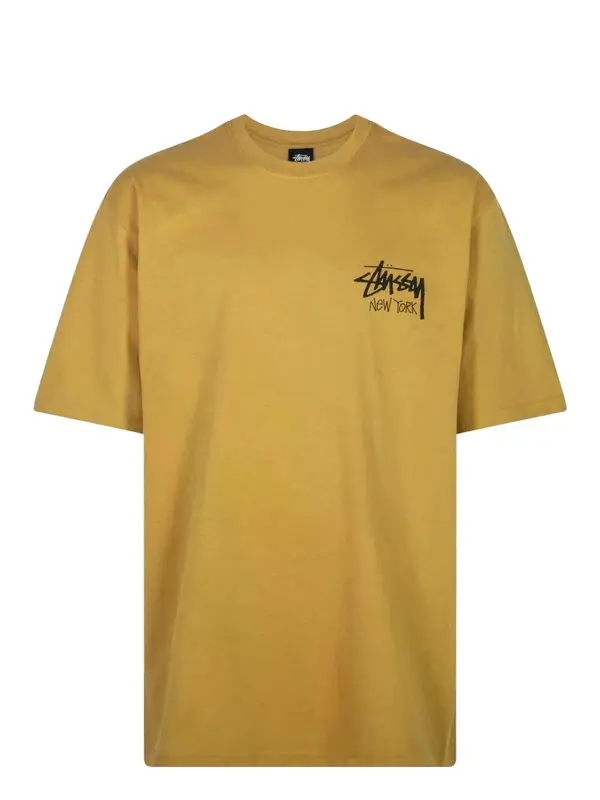 StÜssy Basic T-shirt - Yellow