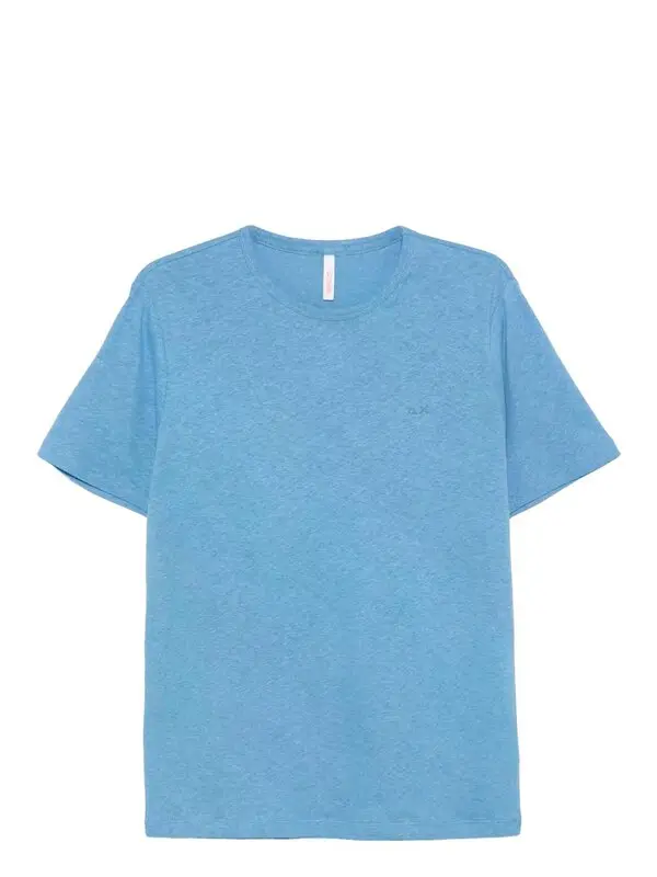 SUN 68 Round-neck T-shirt - Blue