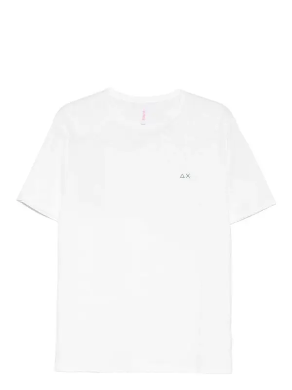 SUN 68 Round-neck T-shirt - White