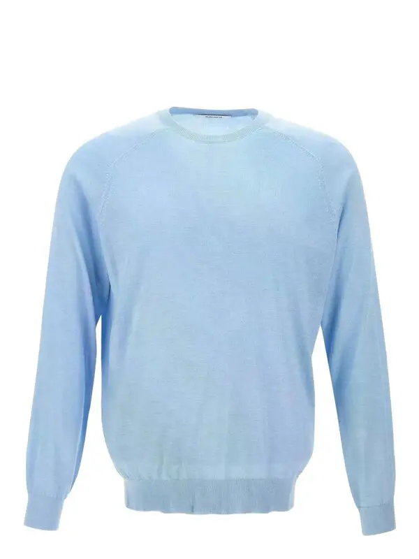 KANGRA Crew-neck Sweater - Blue
