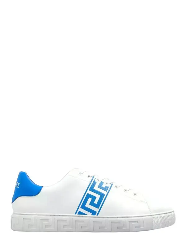 Versace Greca-detail Sneakers - White