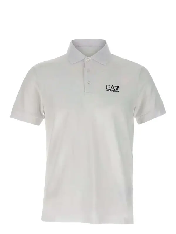 Emporio Armani Core Identity Polo Shirt - White