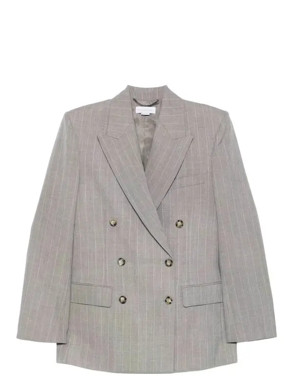 Stella McCartney Pinstripe Blazer - Grey