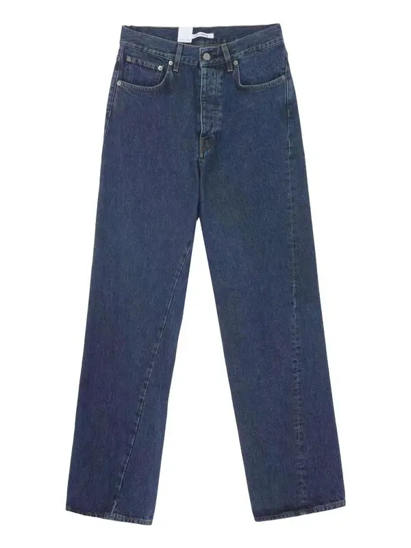 SUNFLOWER Wide Twist Jeans - Blue