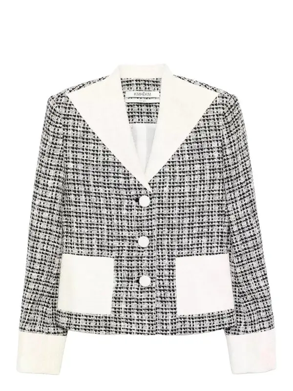 KIMHEKIM Malevich Tweed Jacket - Black