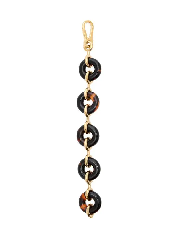 Loewe Chain Strap - Black/honey