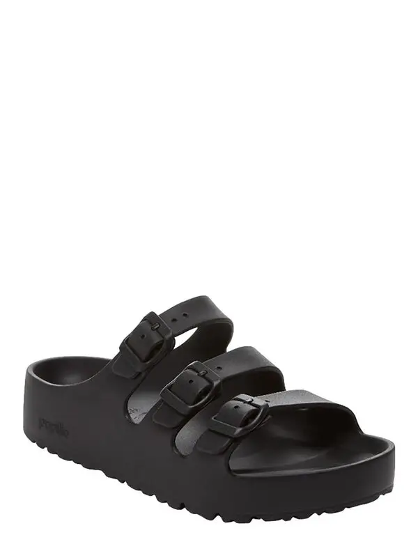 BIRKENSTOCK Florida Eva Platform Flex Sandals - Black