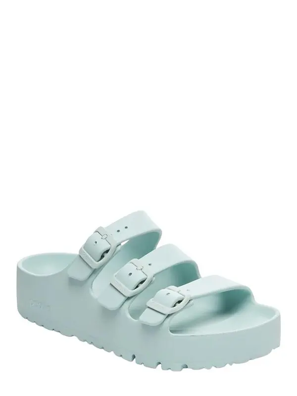 BIRKENSTOCK Florida Eva Platform Flex Sandals - Green