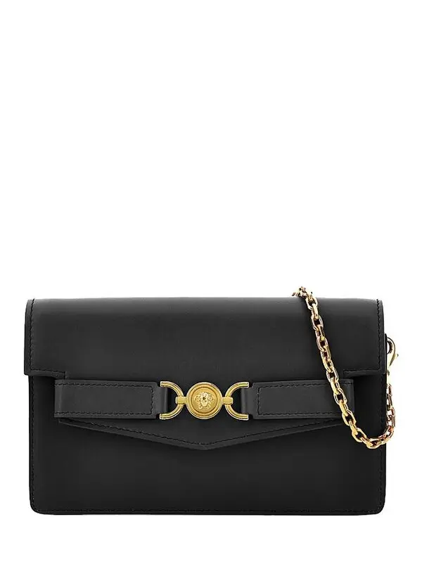 Versace Medusa '95 Calf Leather Clutch - Black