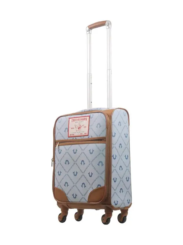 True Religion Soft Sided Expandable Luggage - Denim