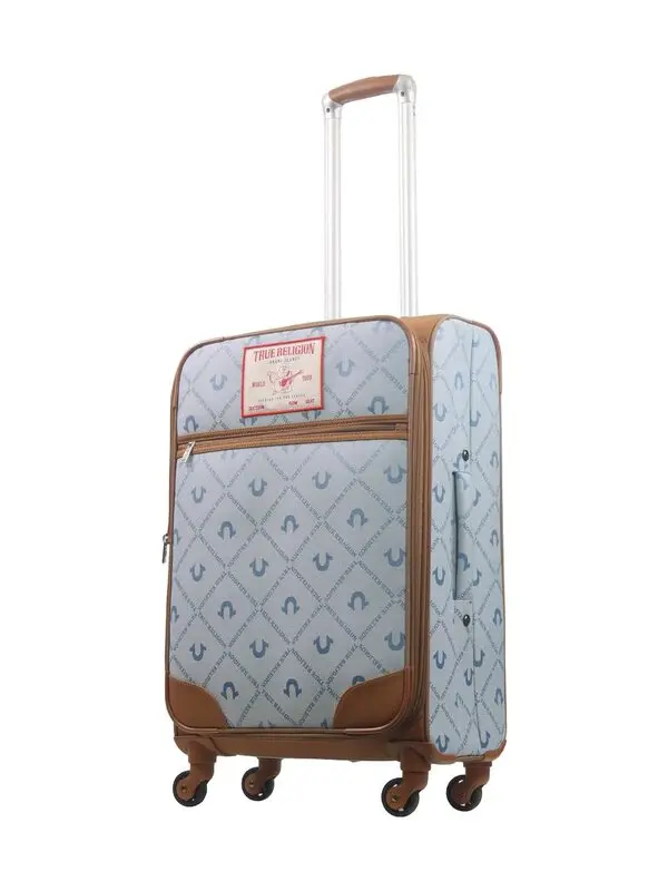 True Religion Expandable Soft Sided Luggage - Denim