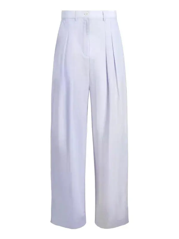 Proenza Schouler White Label Eleanor Paint Trousers - Blue