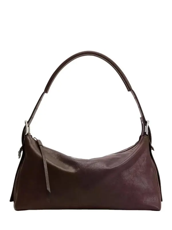 LEMAIRE Belted Shoulder Bag Iconic Line - Brown